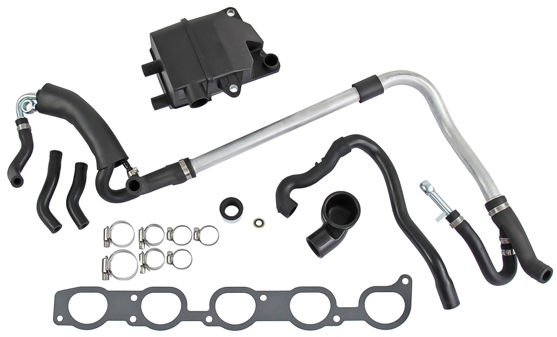 Vevhusventilation komplett kit - Volvo - V70, S80, C70