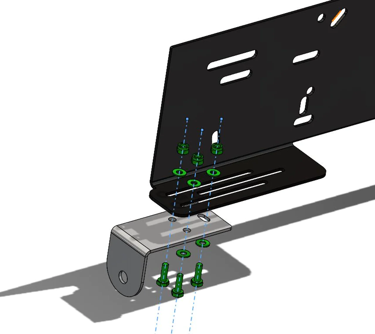 Ledson Justerbar hållare till LED-ramp för REX+, Phoenix+, Atlas, Alfa ...