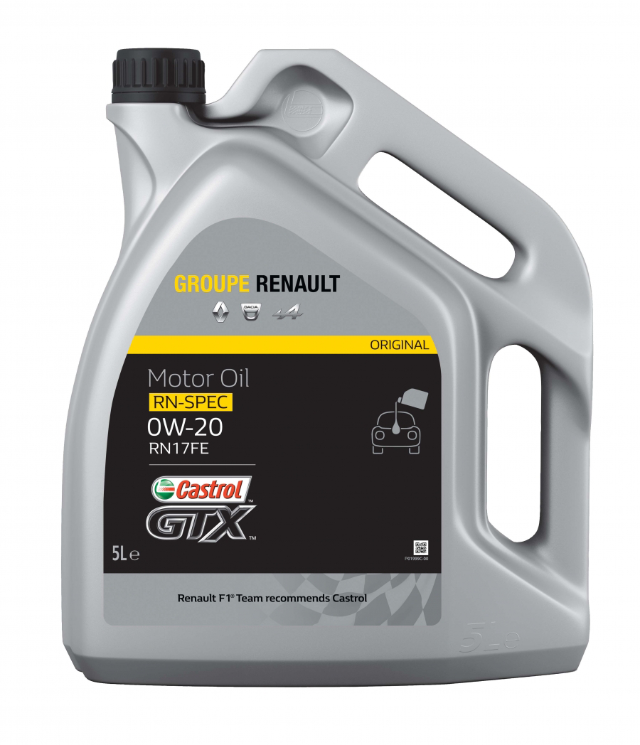 Castrol 0W-20 GTX RN-SPEC Renault RN17FE - 5 l