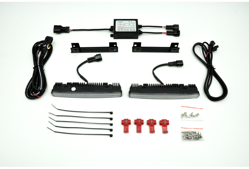 Set Universal Daytime Running Lights (DRL) + Indicators - 2in1 ...