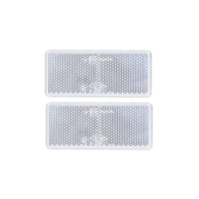 Reflex vit 90x40mm (2-pack) Valeryd - Släpvagnsbelysning - Släp - Last ...