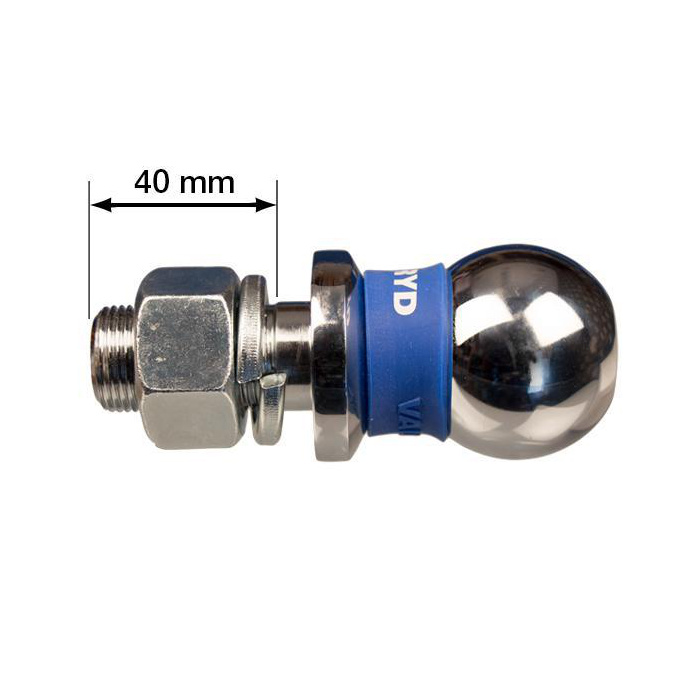 Dragkula 50mm med 25mm Valeryd - Kulkoppling - Kulkoppling & påskjut ...