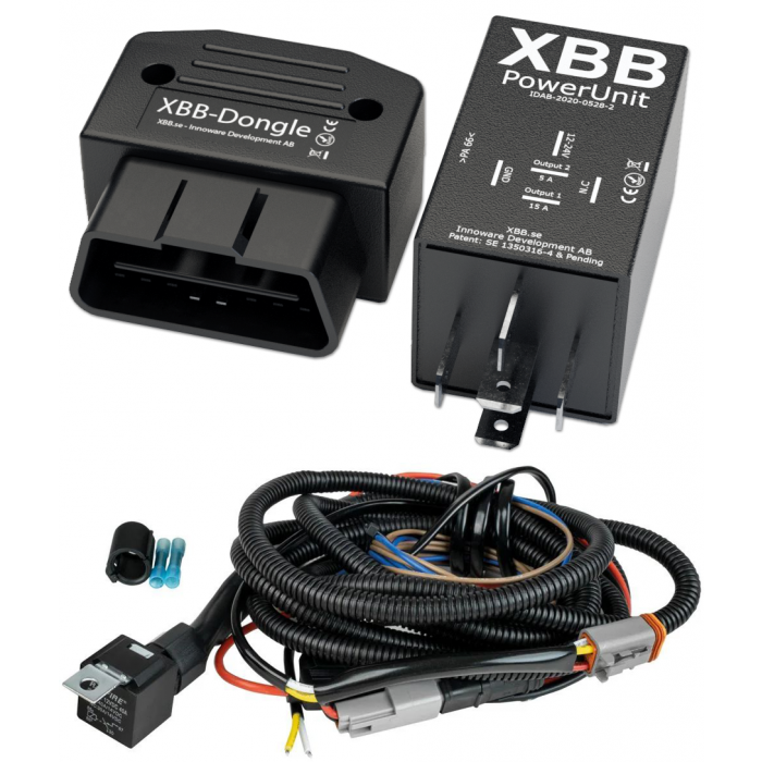 XBB Dongle OBD II & Powerunit - komplett paket - Canbus - Installation ...