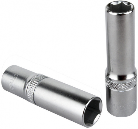 Hylsa Lång 3/8" 6-Kant 10 mm