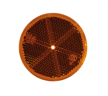 Reflex orange rund 60mm tejp 4-pack
