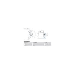 Startmotor Bosch - Startmotor - Elektrisk
