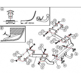 Dragkrok Bosal - Tilhengerfeste - Tilbehør