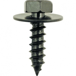Metall Skrue, Skive, Svart Universal - Clips - Karosseri