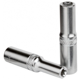 Torxpipe 1/4" E4 mm Lang - Hylser - Hylser, borr og bits - Verktøy