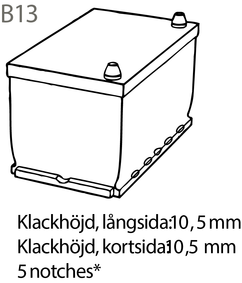 Exide Classic EC900 90 Ah - Renault - Chrysler - Vw