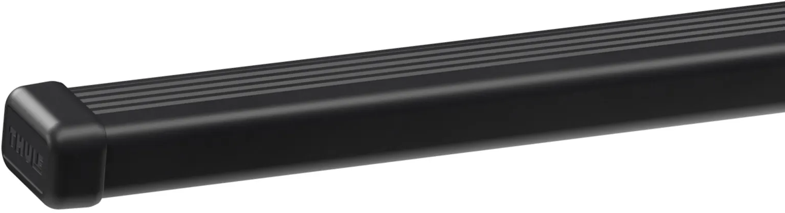 Thule SquareBar Evo 118 Svart + Kit 186009 & Flush Rail Evo - Vw ...